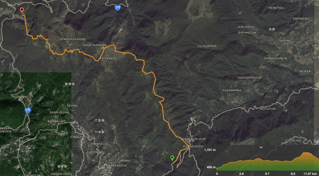 TAIPEI GRAND HIKE – FENG GUI ZUI TO XIAOYOUKENG (北區稜線大縱走 – 風櫃嘴/頂山/石梯嶺山 ...